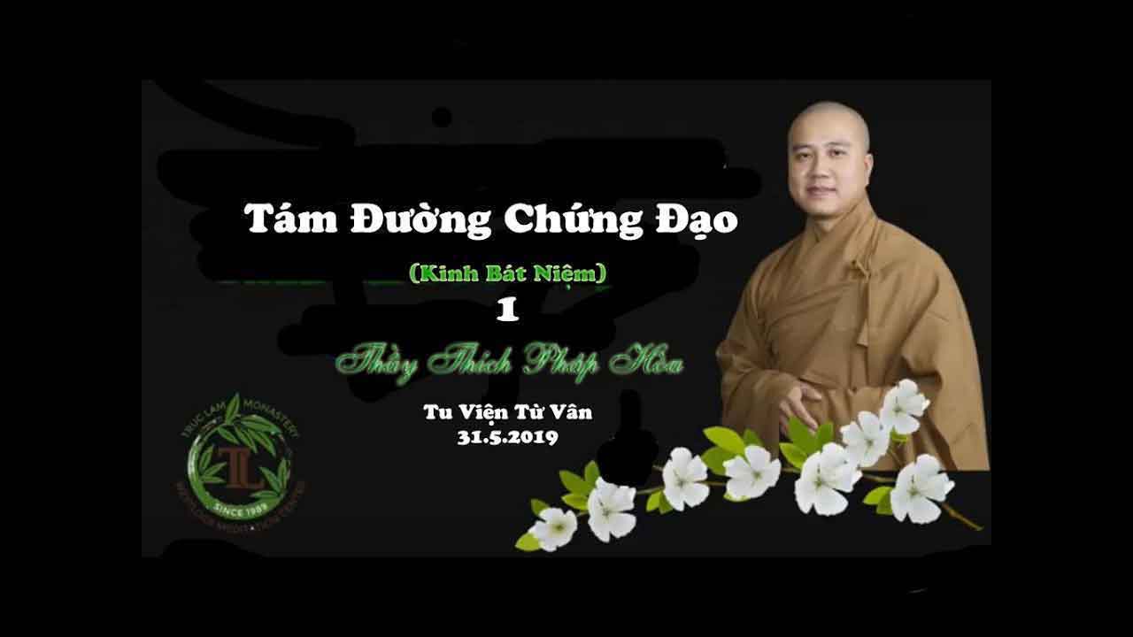 Tám đường chứng đạo (Kinh Bát Niệm) Thầy Thích Pháp Hòa 2019